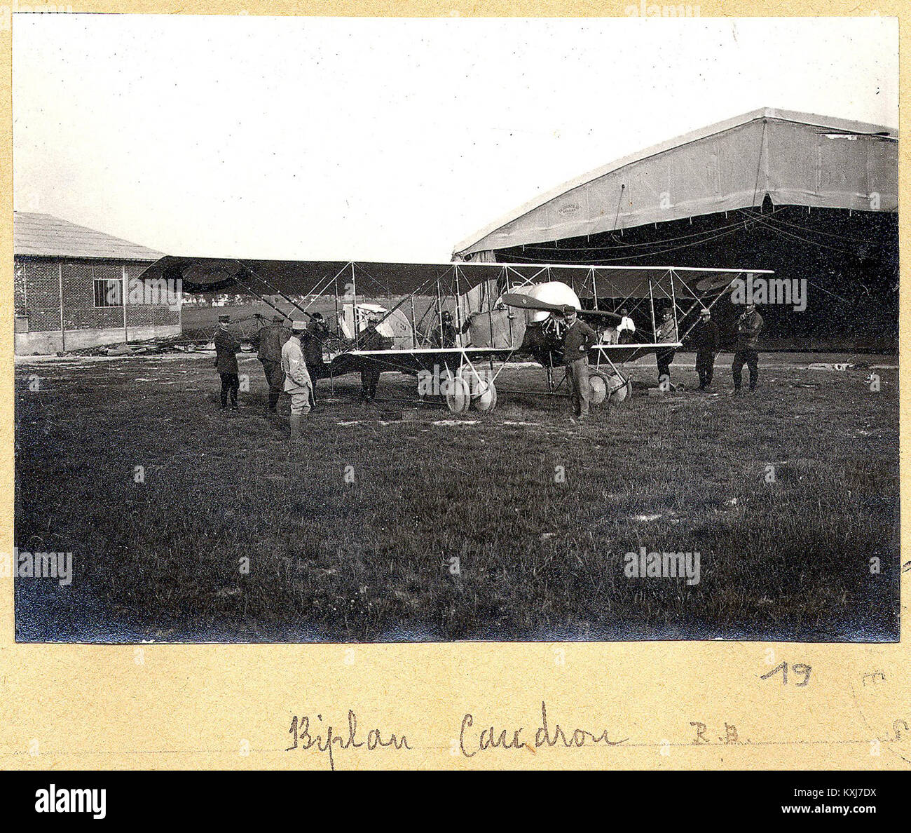 Caudron biplane b hi-res stock photography and images - Alamy