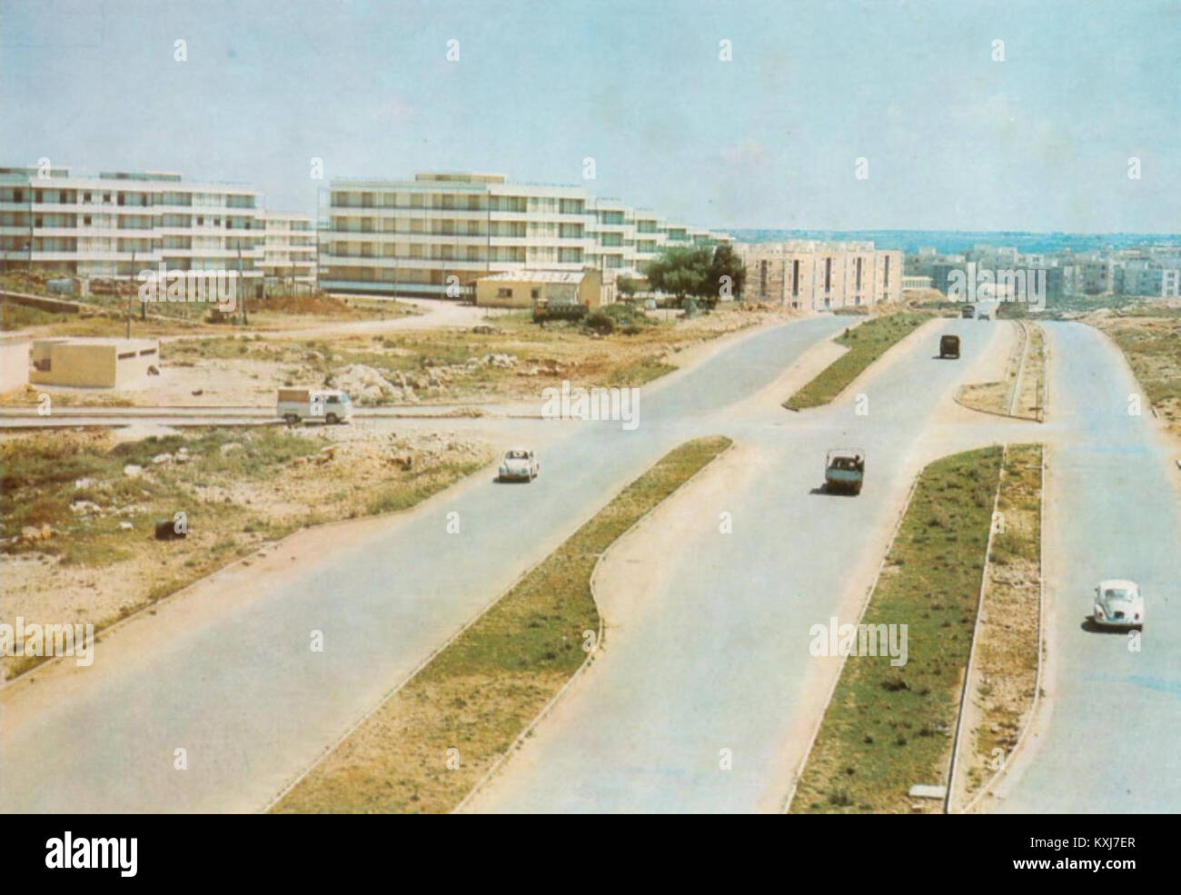 Al Oroba Street in Bayda (Libya, 1960′s Stock Photo - Alamy