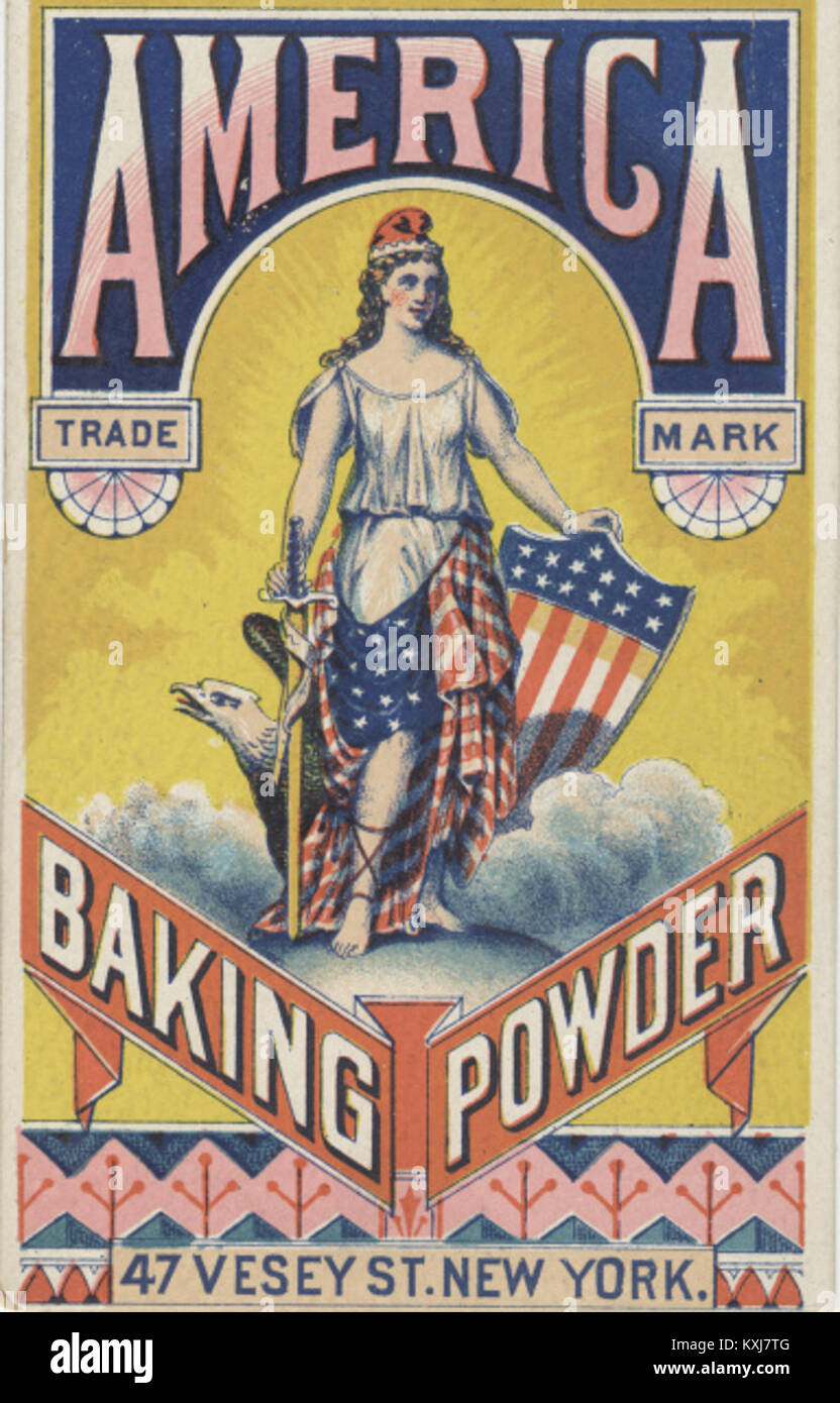 America Baking Powder, a brand of leavening agent used in baking, which ...