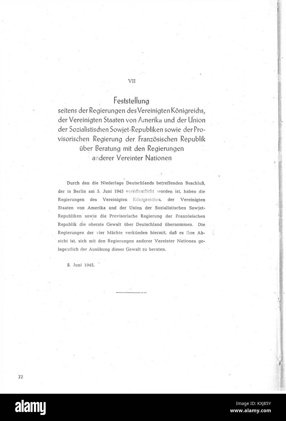 The 'Amtsblatt Kontrollrat' refers to the publication of the Allied ...