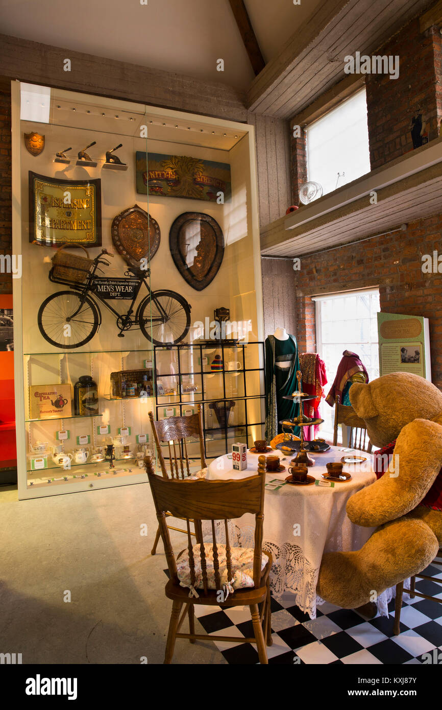 UK, Manchester, Rochdale, Toad Lane, Rochdale Pioneers Society museum ...