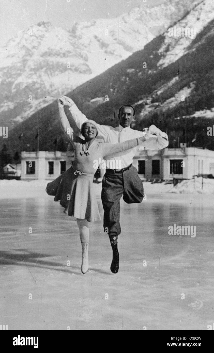 A photograph of André and Pierre Brunet taken in 1933, highlighting ...