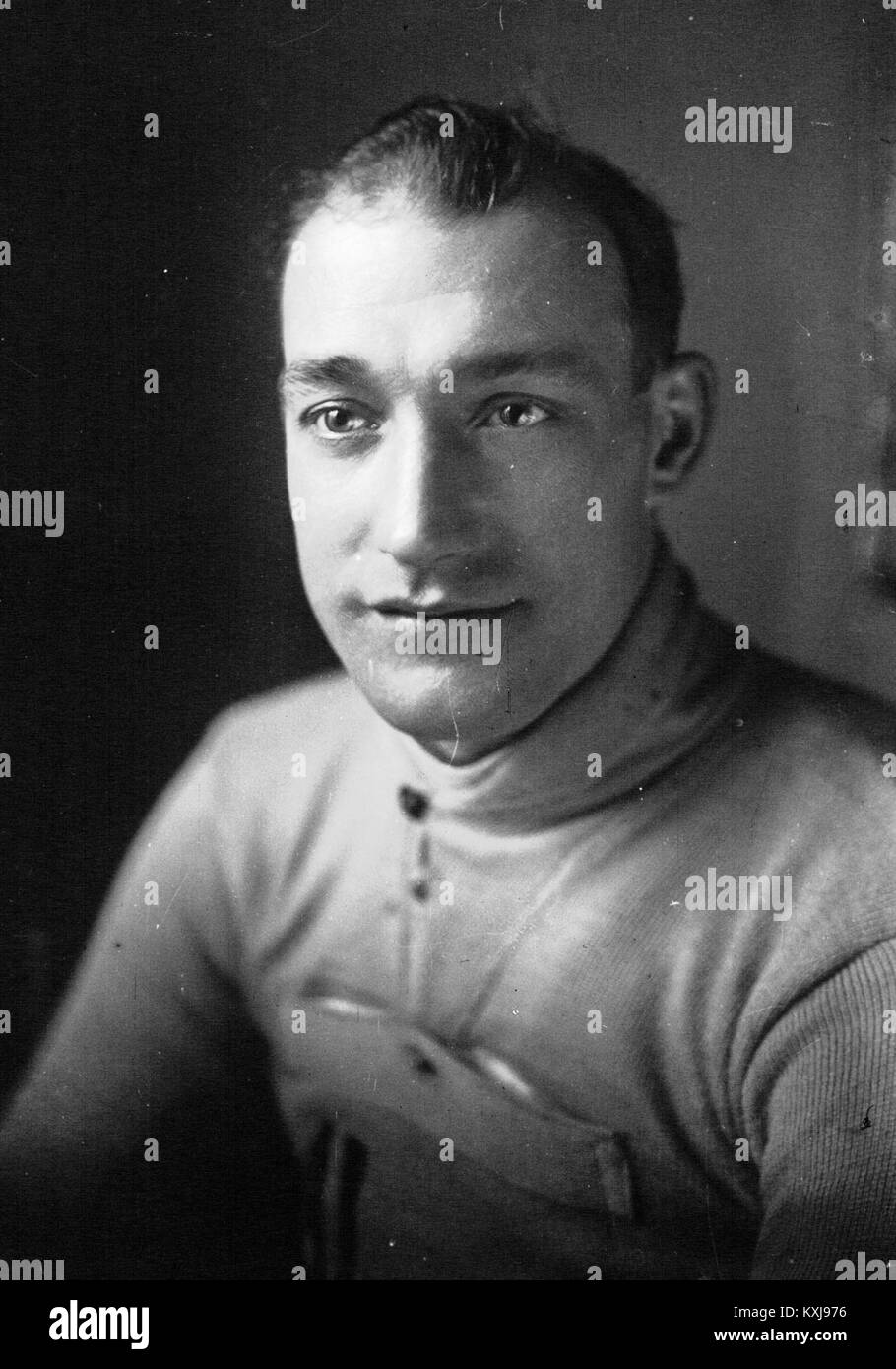 A 1931 photograph of André Leducq, a French professional cyclist known ...