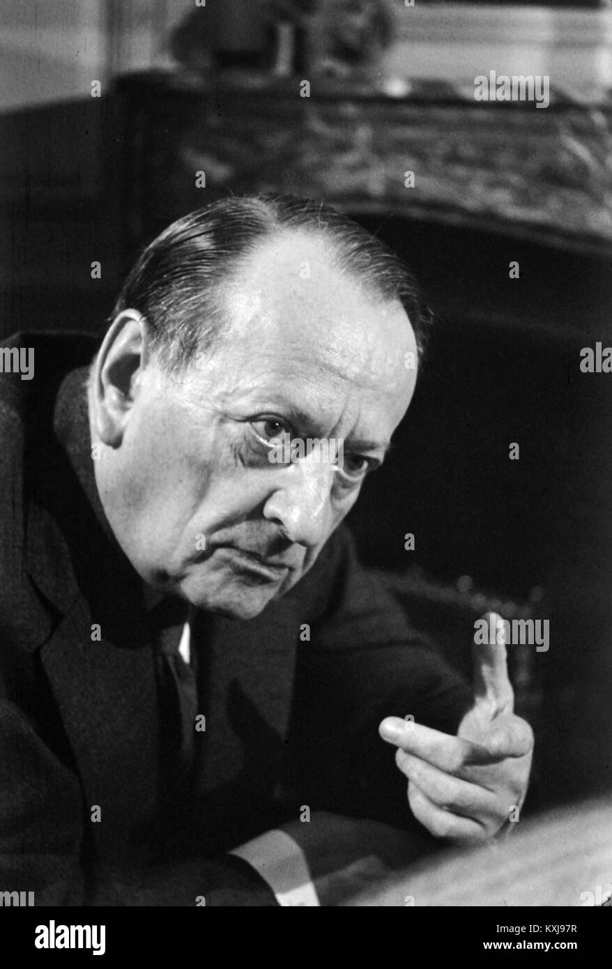 Andre malraux Black and White Stock Photos & Images - Alamy