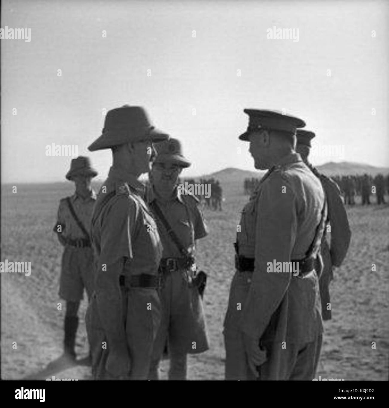 Andrew, Hargest & Freyberg, 1941 Stock Photo - Alamy