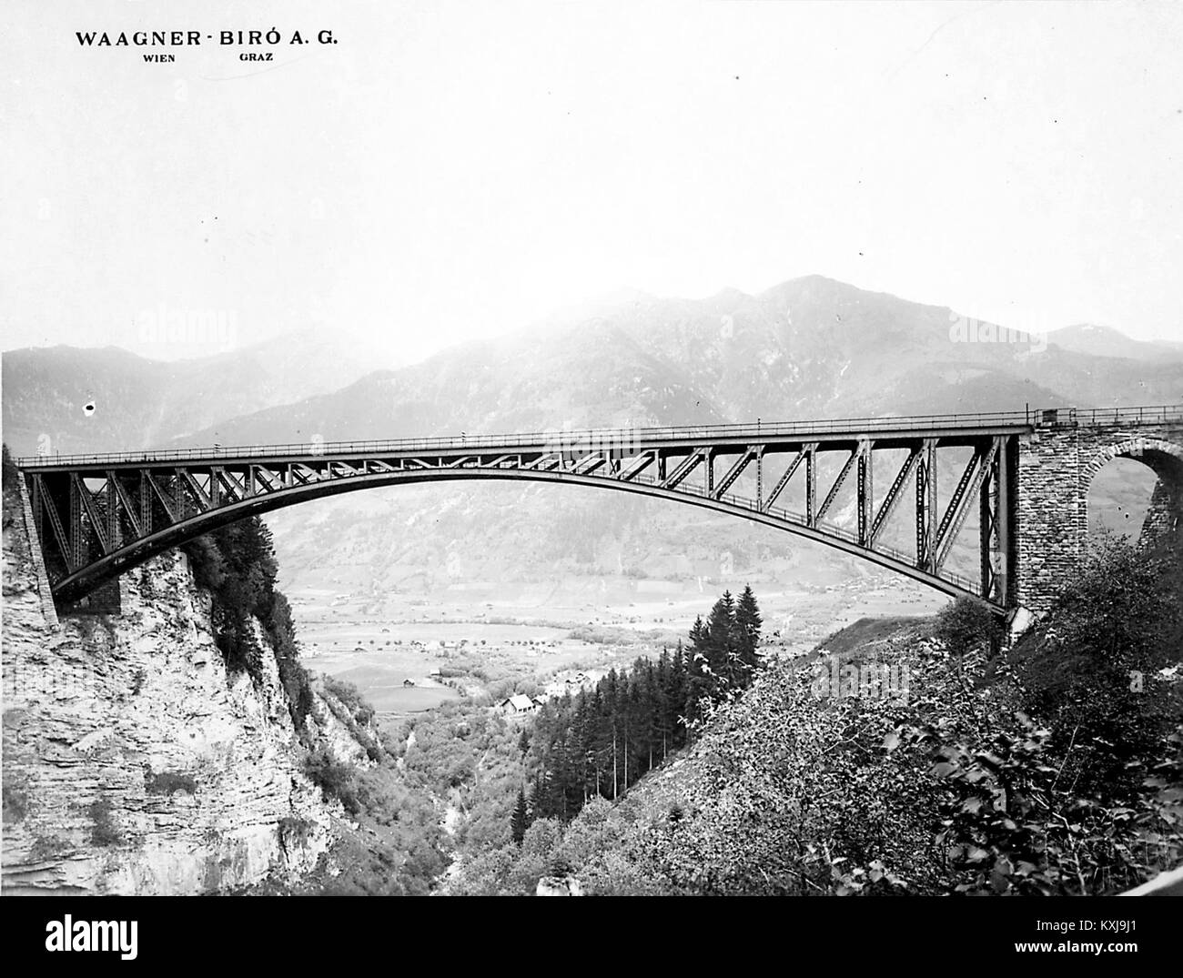 The Angerschlucht Bridge, constructed in 1929, is a historic structure ...