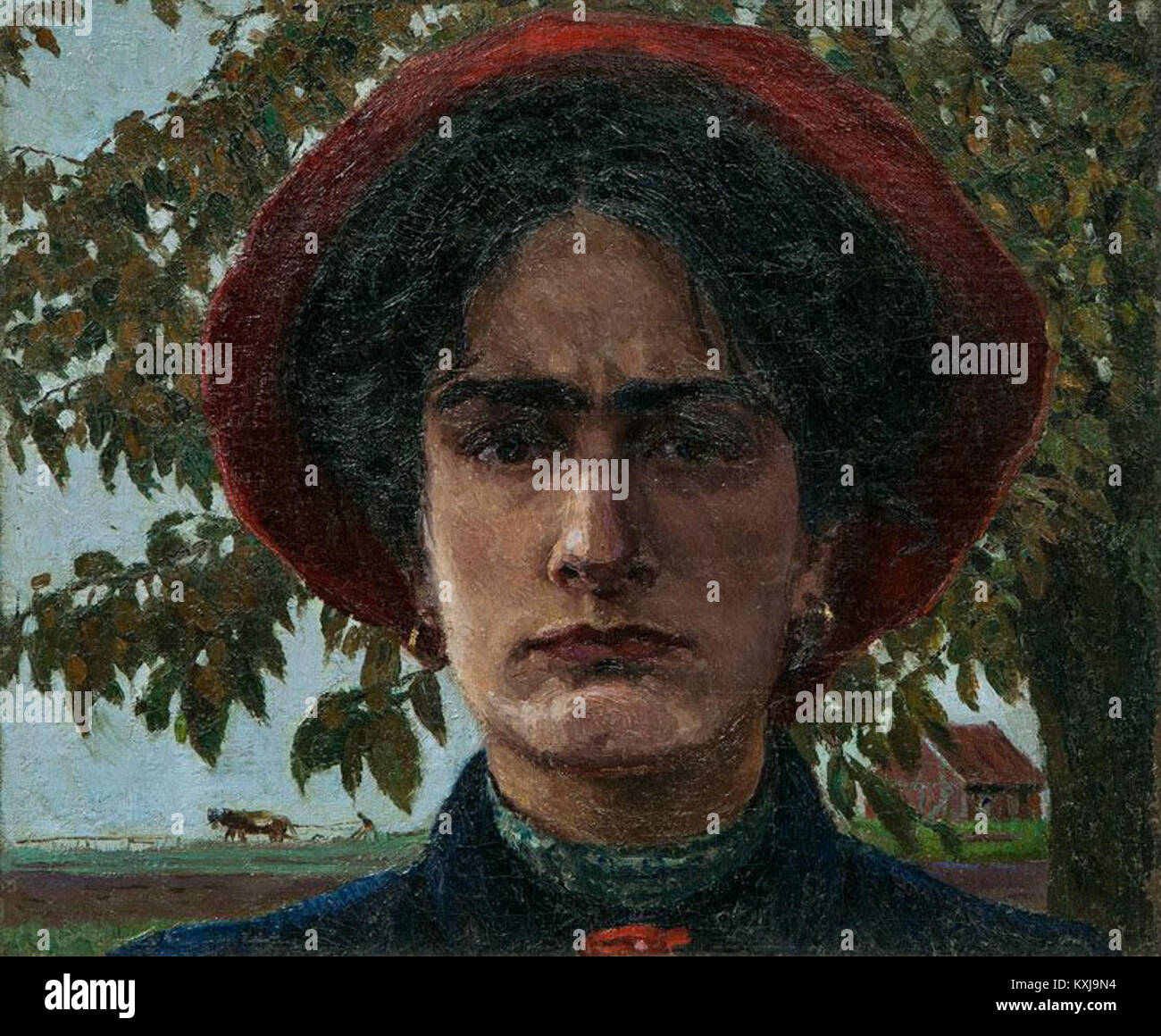 Anita Rée - Selbstporträt (1905-1907 Stock Photo - Alamy