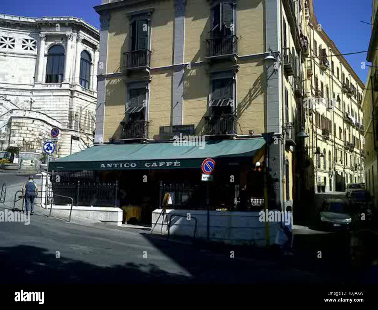 Antico caffè genovese Stock Photo - Alamy