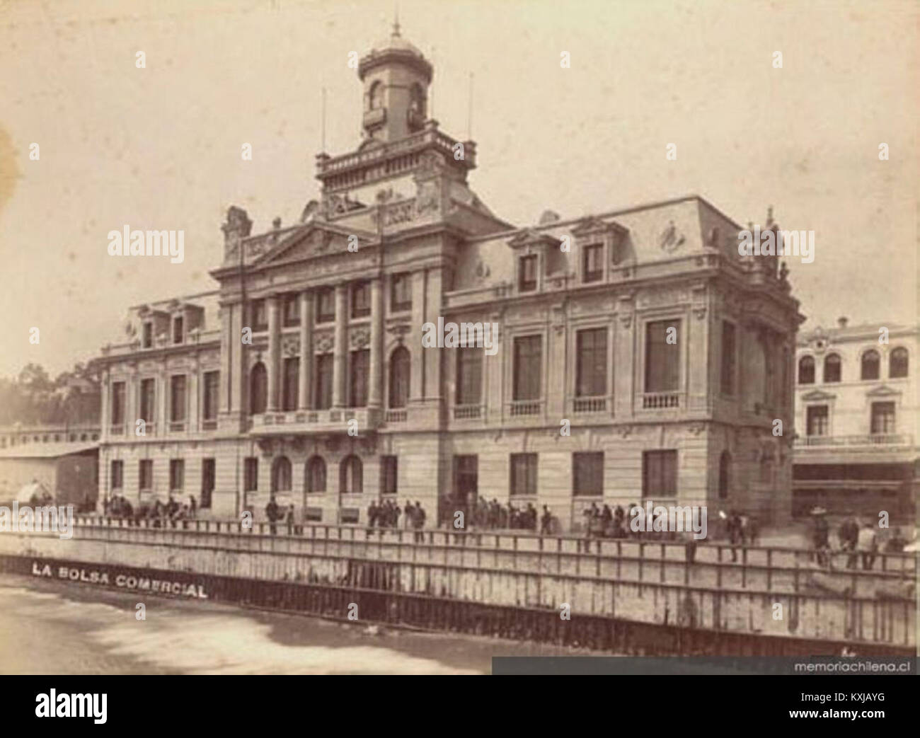 This image represents the historic Bolsa de Comercio (Stock Exchange ...