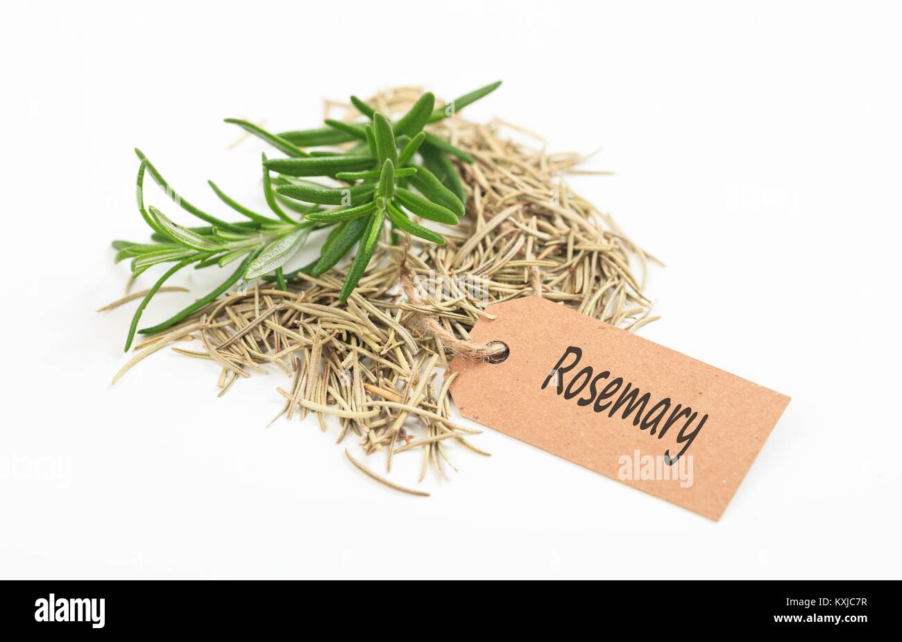 Rosemary label Cut Out Stock Images & Pictures - Alamy