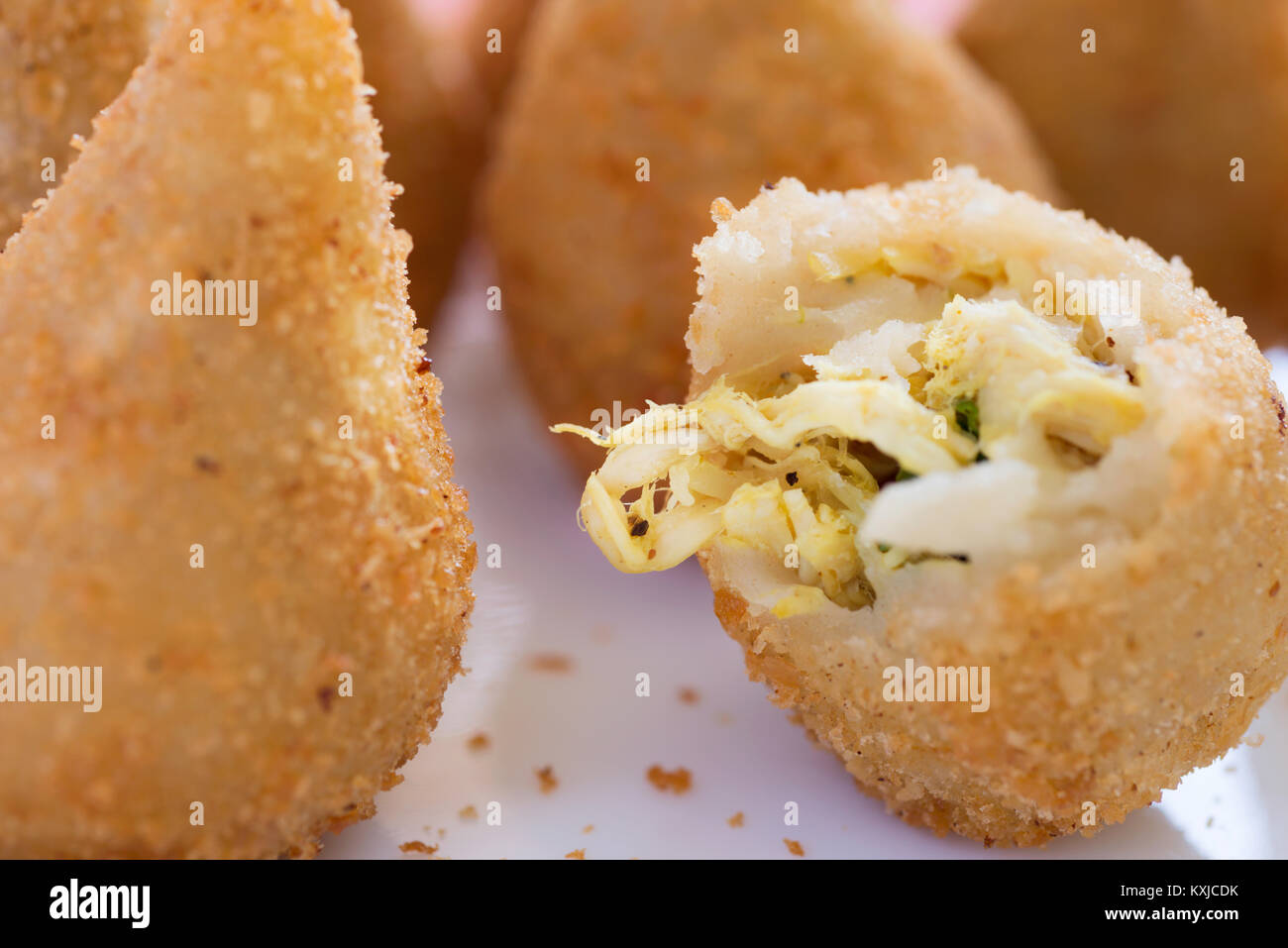 coxinha, Brazilian food Stock Photo - Alamy