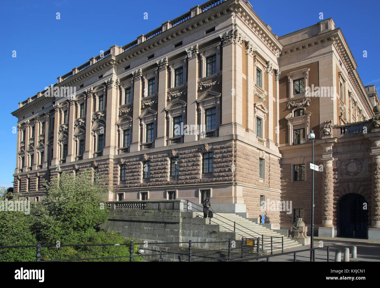 stockholm parliament building sweden Stock Photo - Alamy