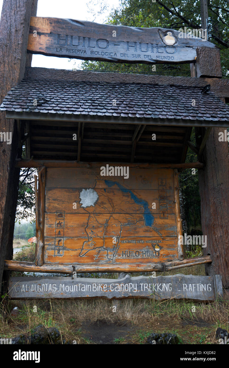 Huilo-Huilo Biological Reserve Stock Photo - Alamy