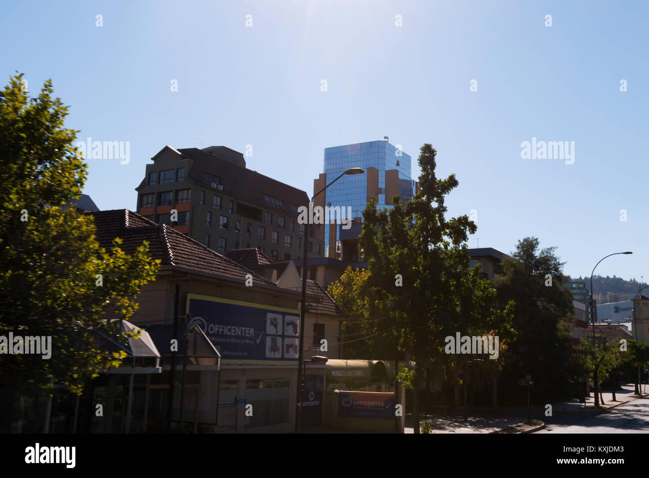 architecture of Santiago de Chile, Chile Stock Photo - Alamy