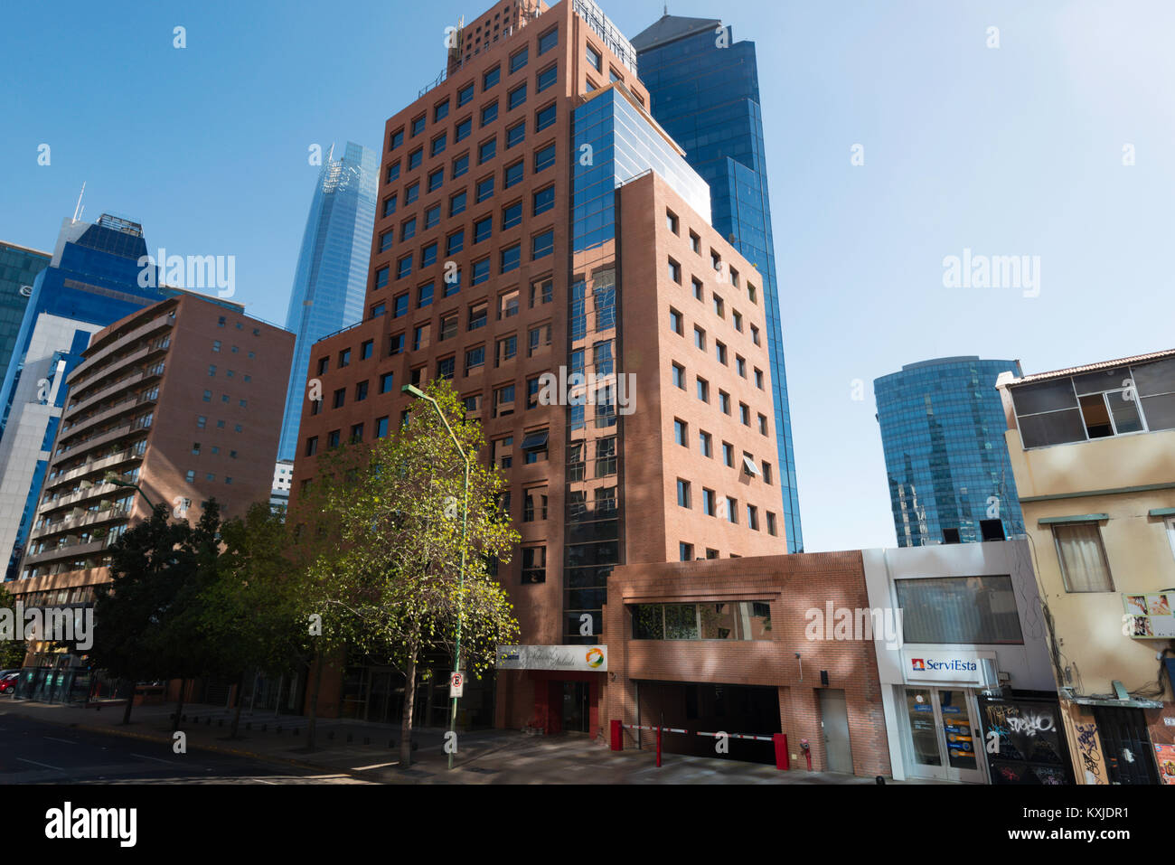 architecture of Santiago de Chile, Chile Stock Photo - Alamy