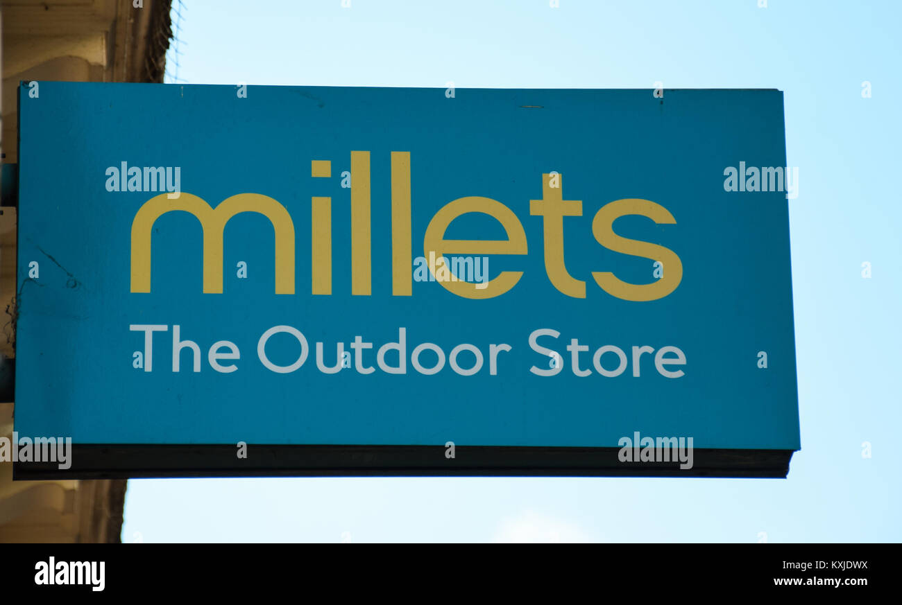 Millets logo hi-res stock photography and images - Alamy