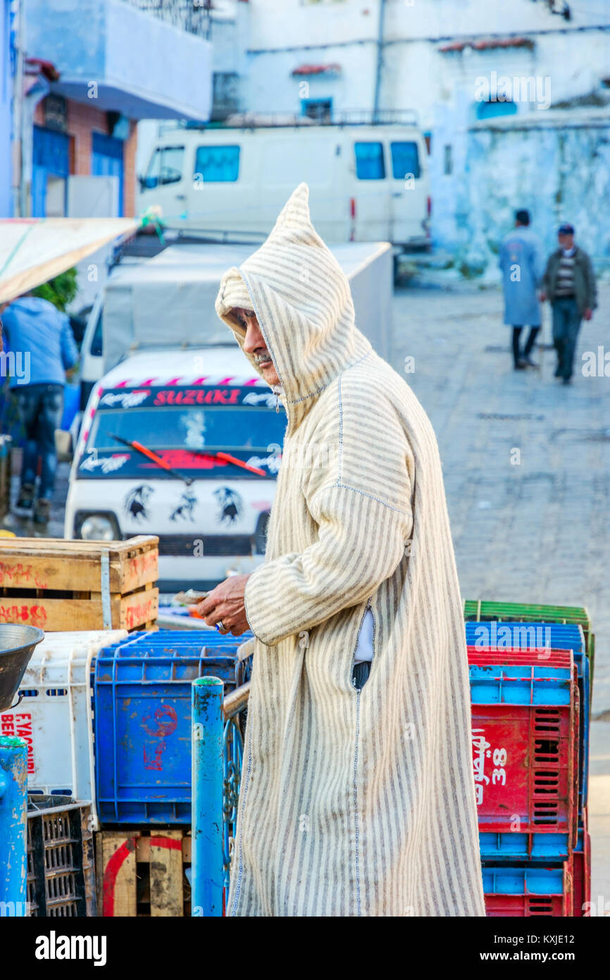 Traditional street market in chefchaouen hi-res stock photography and ...