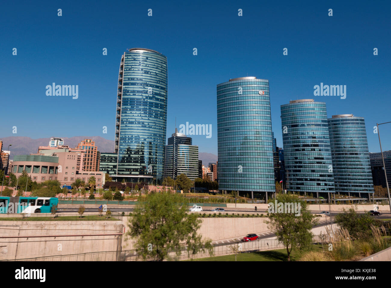 architecture of Santiago de Chile, Chile Stock Photo - Alamy