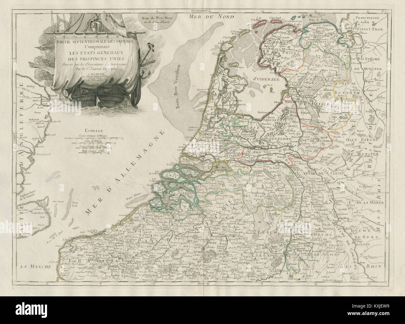 Cartes provinces unies hi-res stock photography and images - Alamy