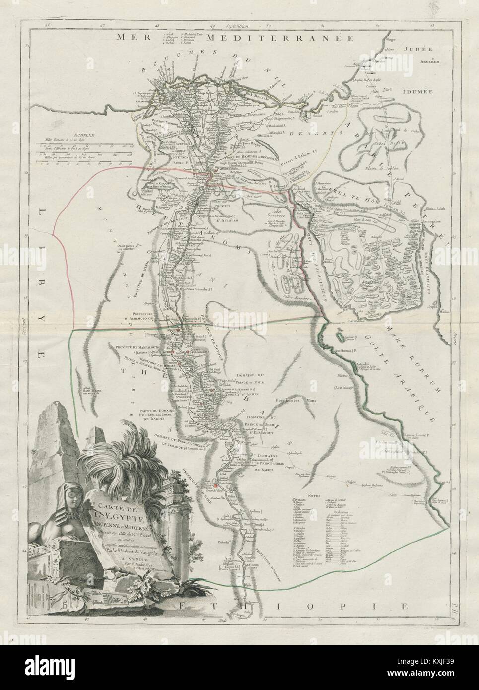 Carte ancienne egypte hi-res stock photography and images - Alamy