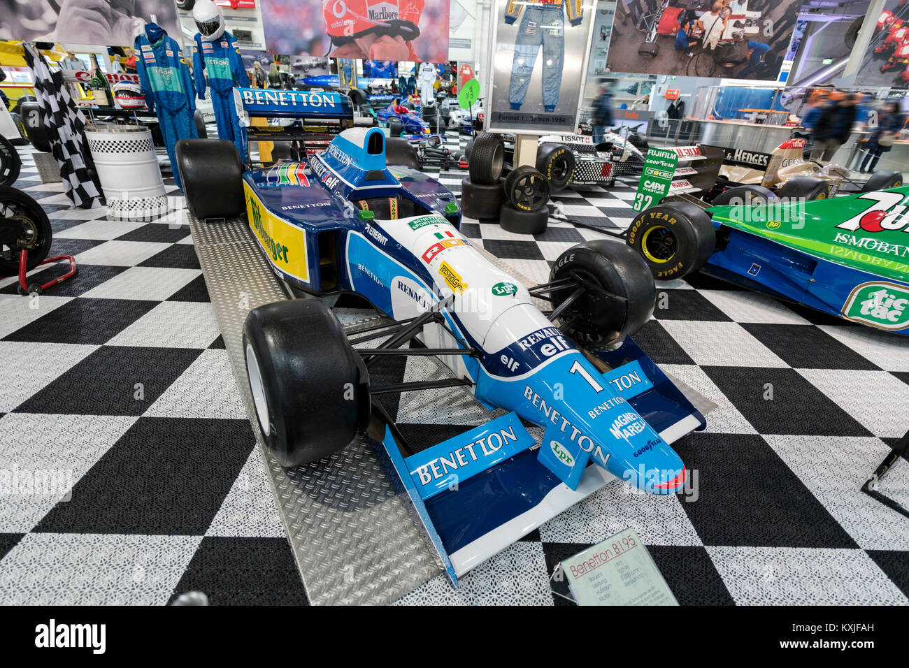 Formula 1 cars from the Technik Museum Sinsheim collection Stock Photo ...