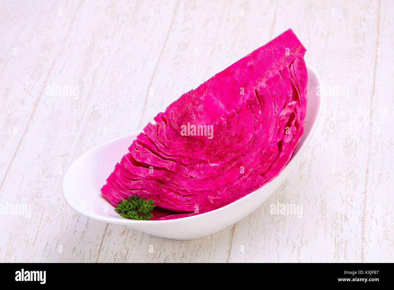 Traditional fermented cabbage sauerkraut in the bowl Stock Photo - Alamy