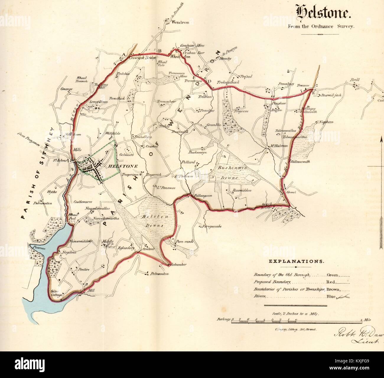 Helstone cornwall hi-res stock photography and images - Alamy