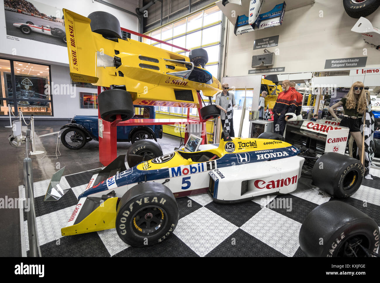 Formula 1 cars from the Technik Museum Sinsheim collection Stock Photo ...