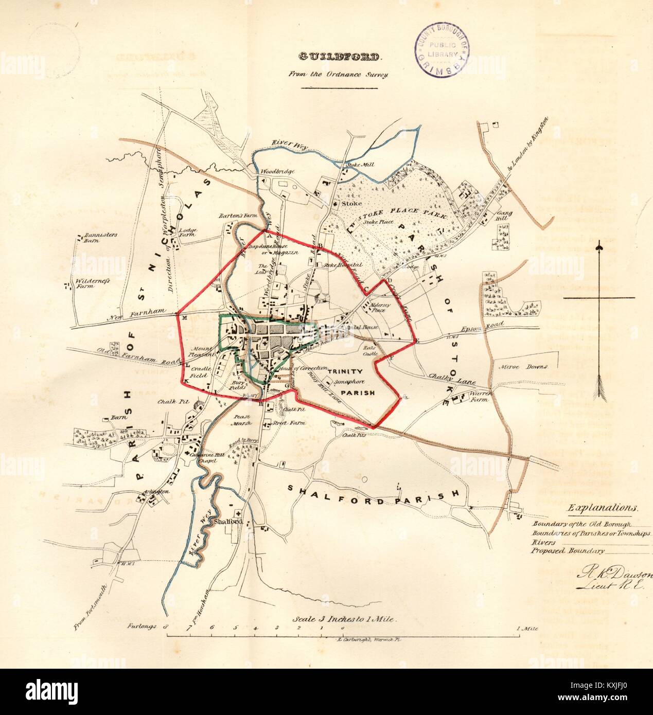 Guildford house guildford hi-res stock photography and images - Alamy