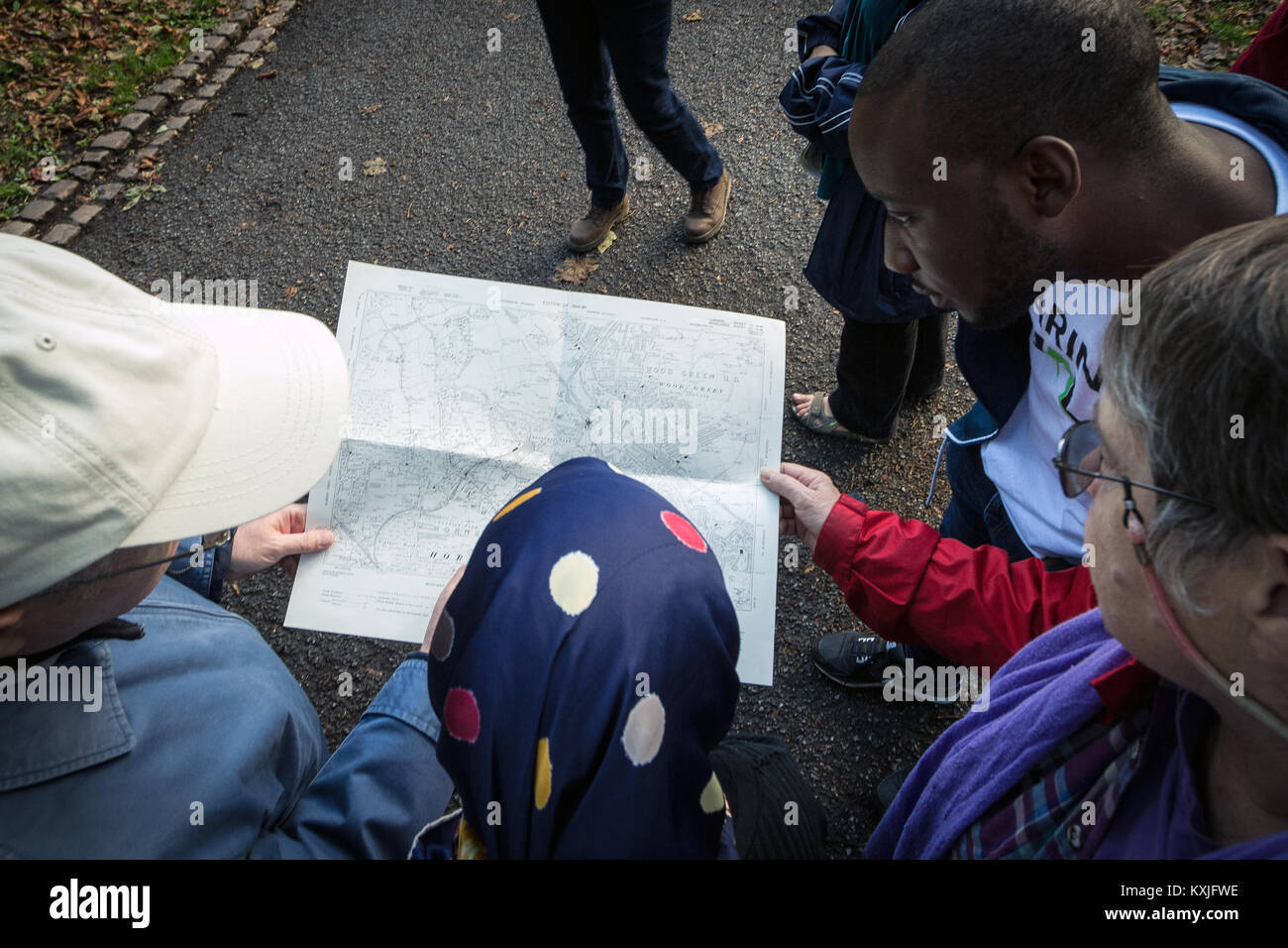 Walk weekend - organised walk around Alexandra Palace, LB Haringey ...