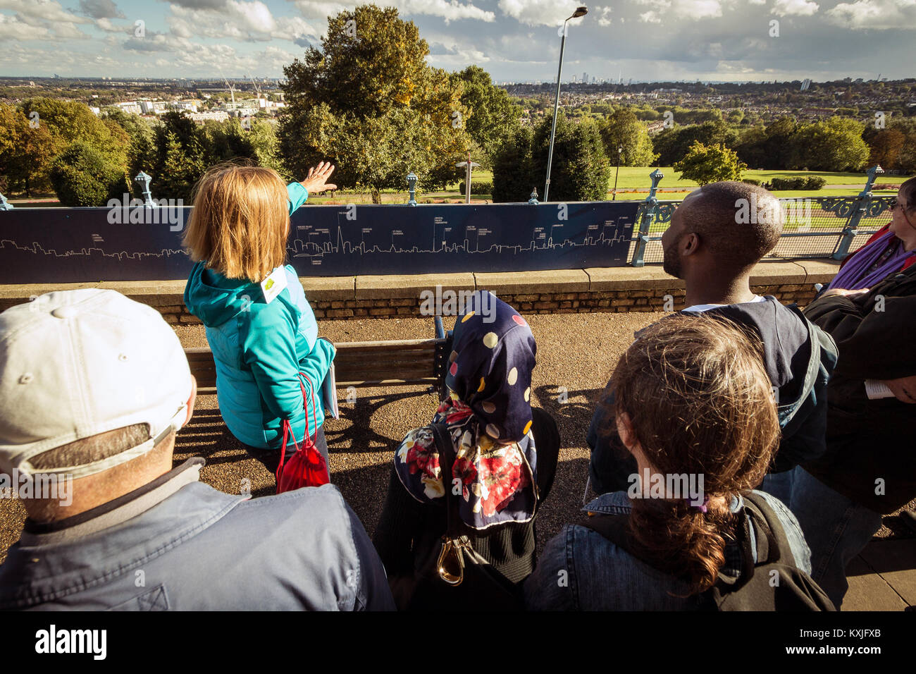Walk weekend - organised walk around Alexandra Palace, LB Haringey ...