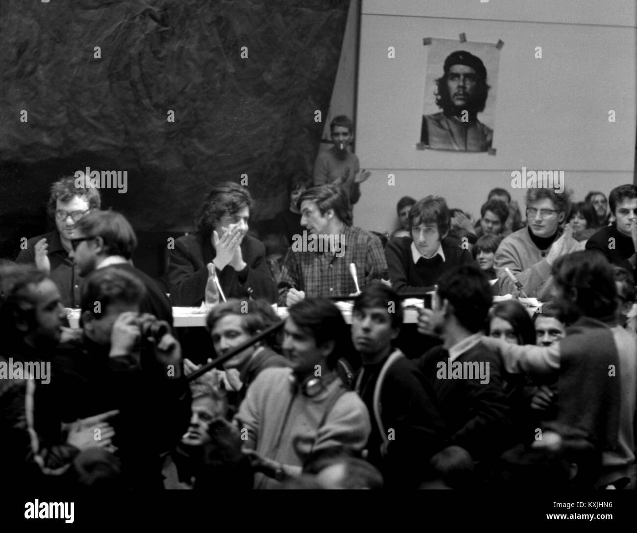 Socialist German Student Union (SDS) leading member Rudi Dutschke ...