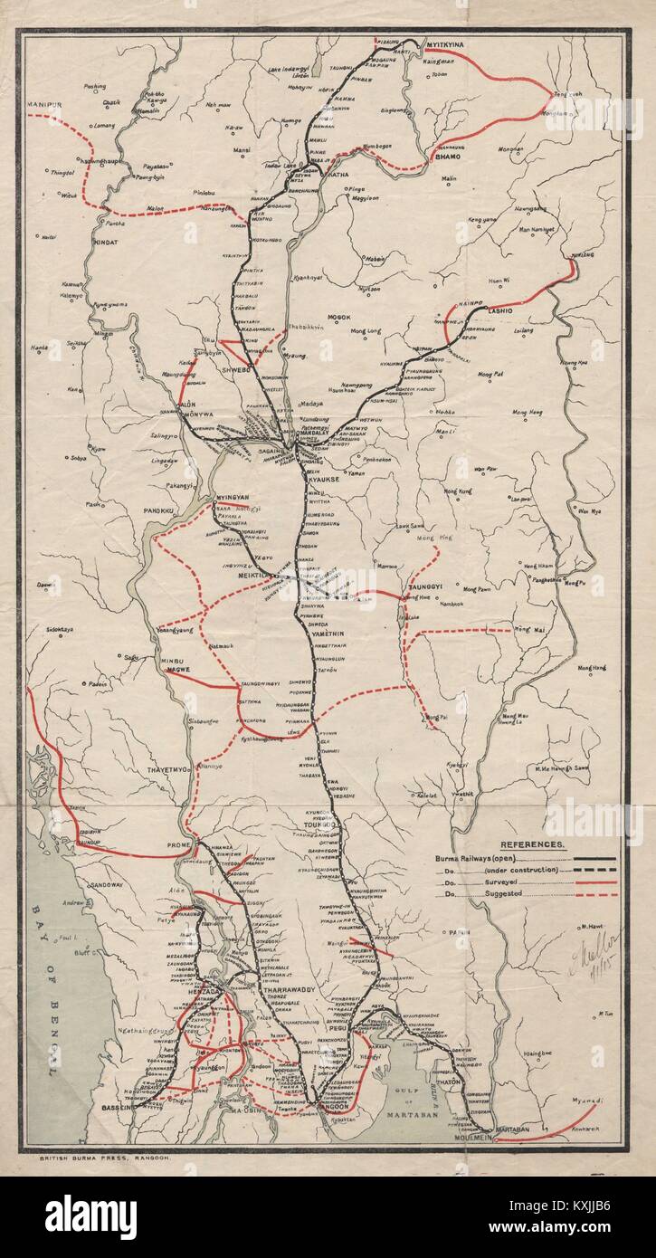 Myanmar Map High Resolution Stock Photography and Images - Alamy