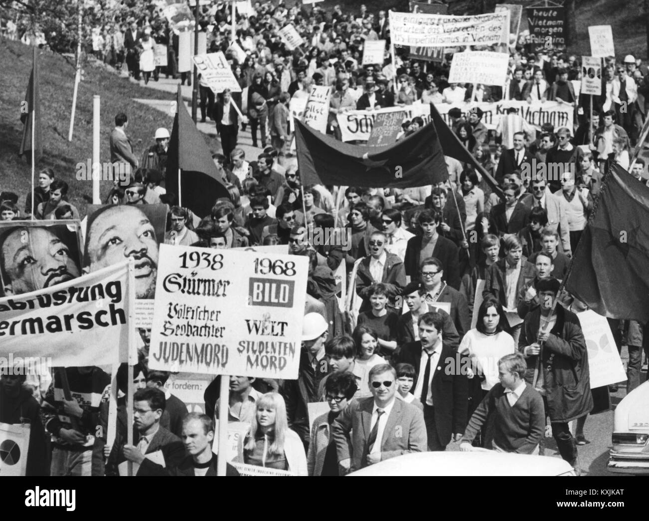 1968 protest poster hi-res stock photography and images - Alamy