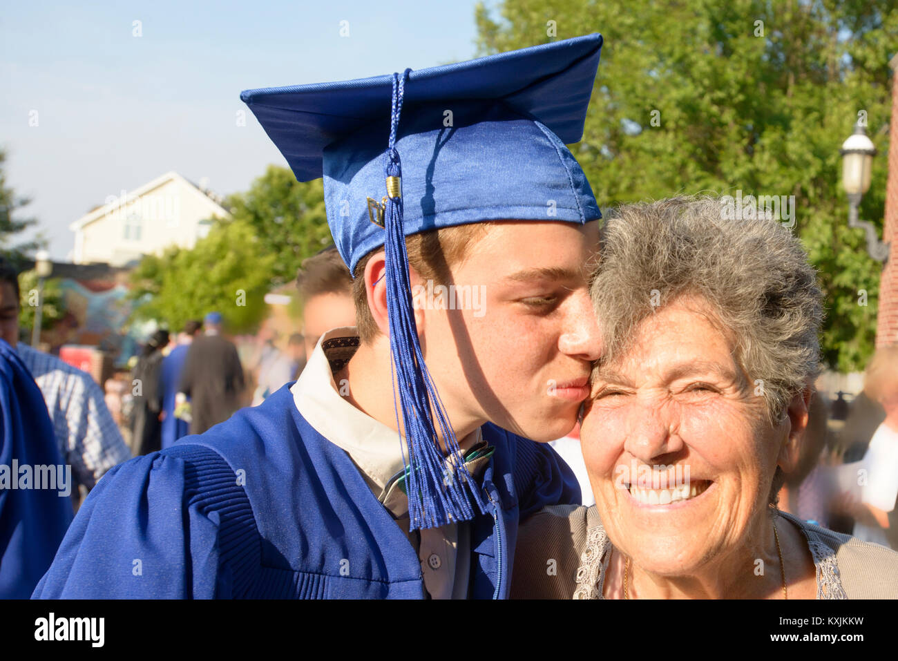 Graduation boy hi-res stock photography and images - Alamy