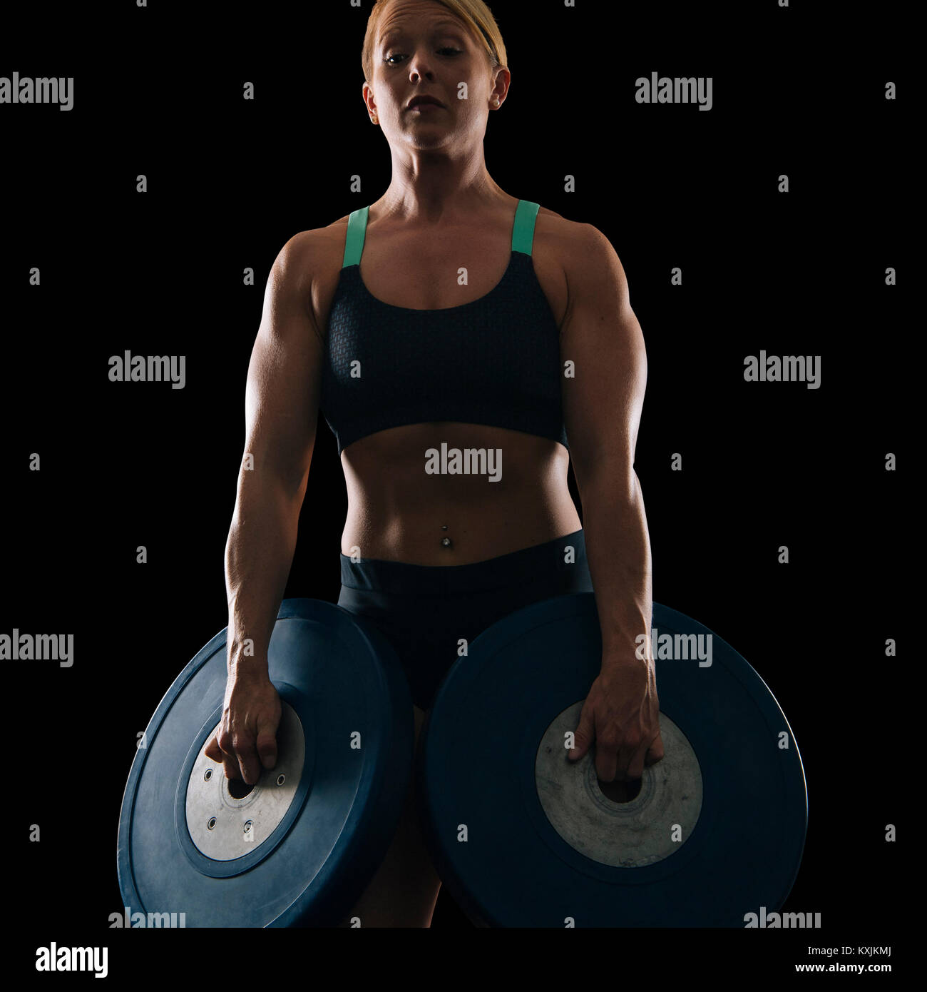 Female weightlifter hi-res stock photography and images - Alamy