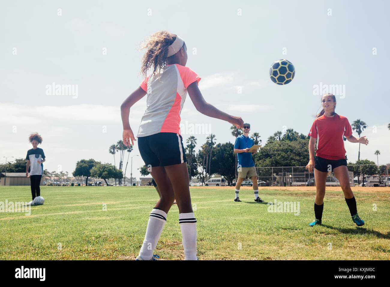 Team Action Kicking Ball High Resolution Stock Photography and Images ...