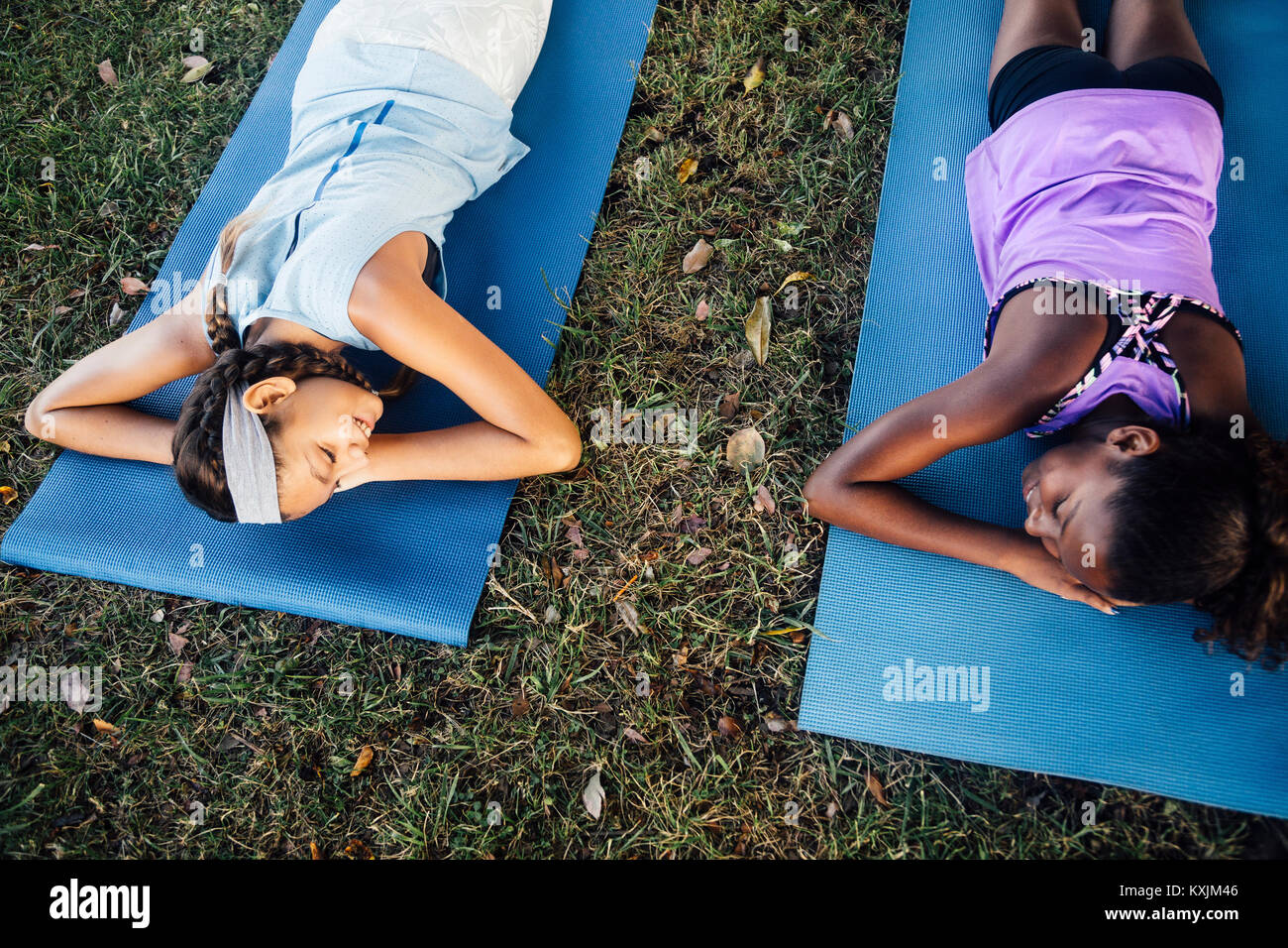 Lying mats hi-res stock photography and images - Alamy