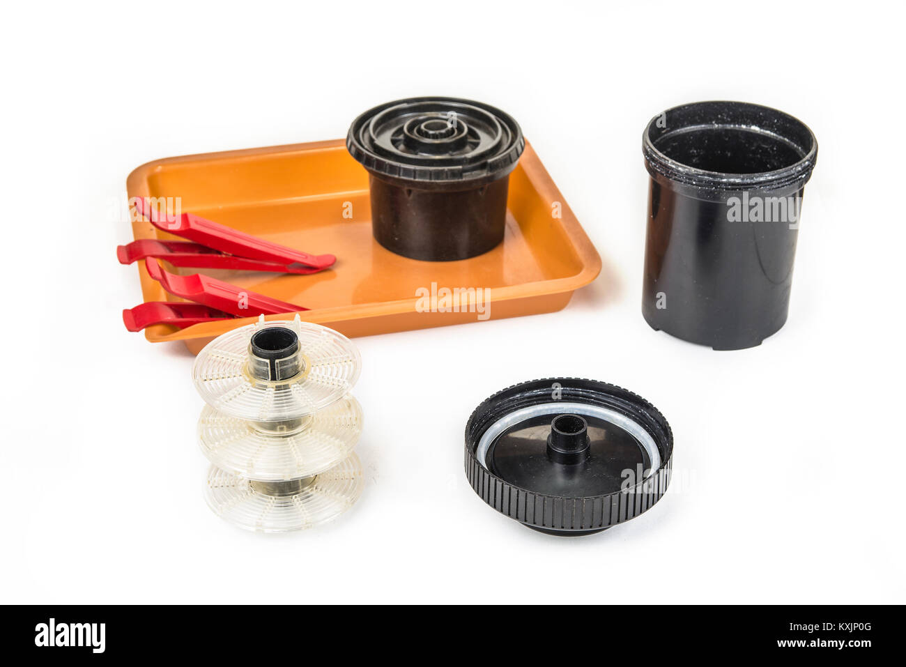 Film developer tank Cut Out Stock Images & Pictures - Alamy