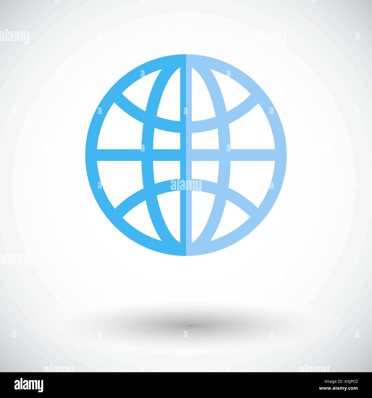 Earth flat icon Stock Vector Image & Art - Alamy