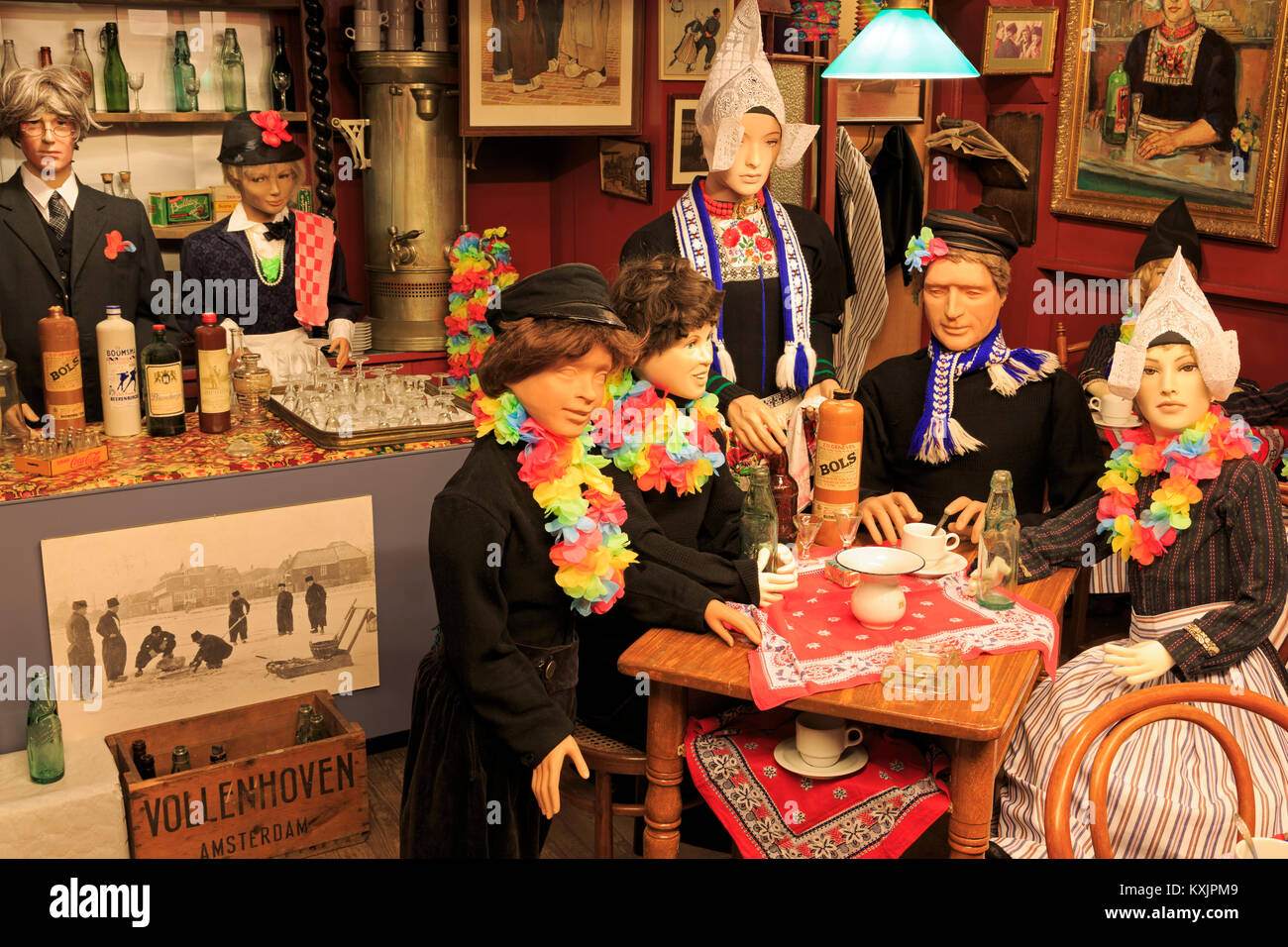 Volendams Museum, Volendam, North Holland, Netherlands, Europe Stock ...