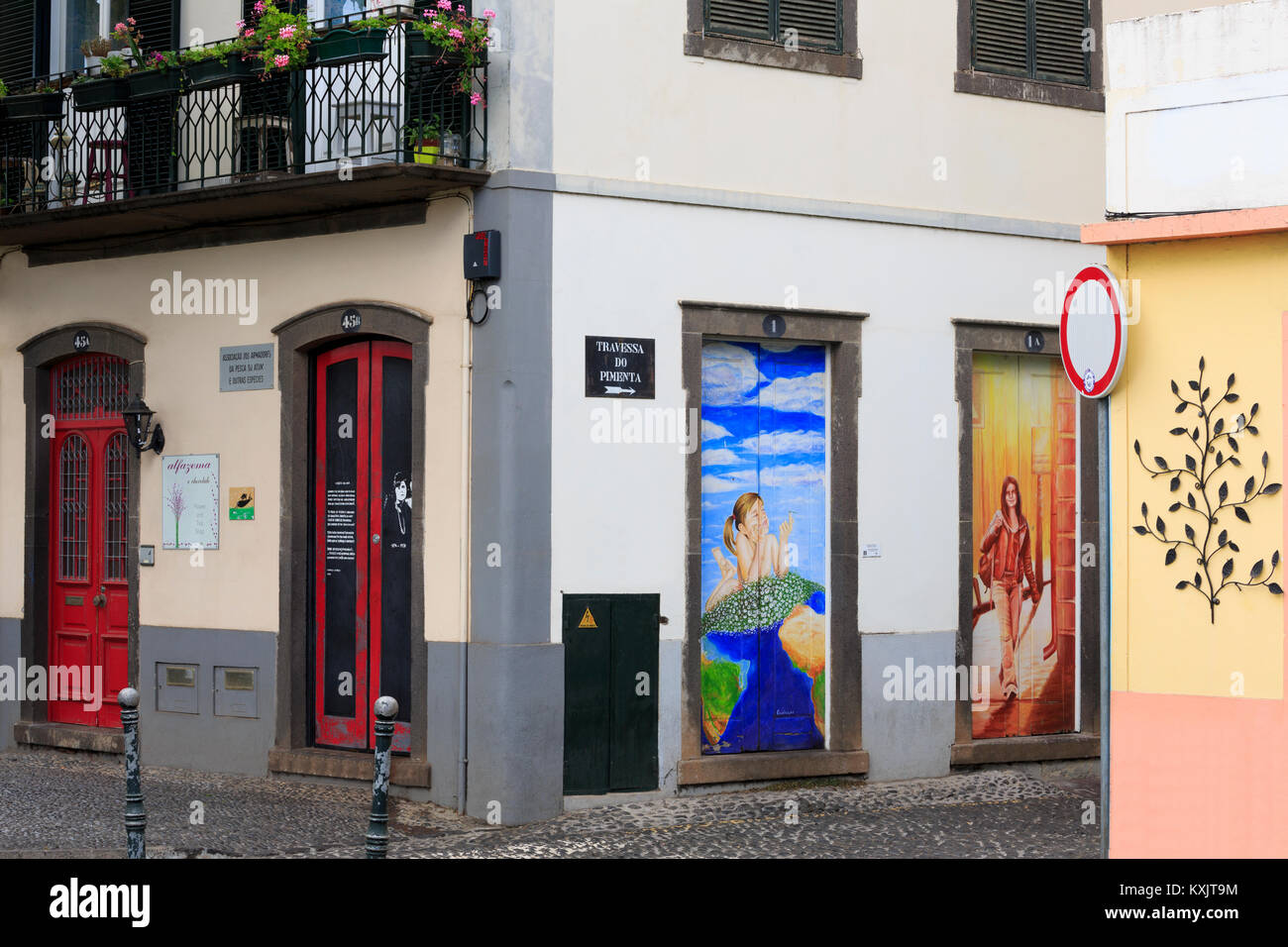 Madeira island doors hi-res stock photography and images - Alamy