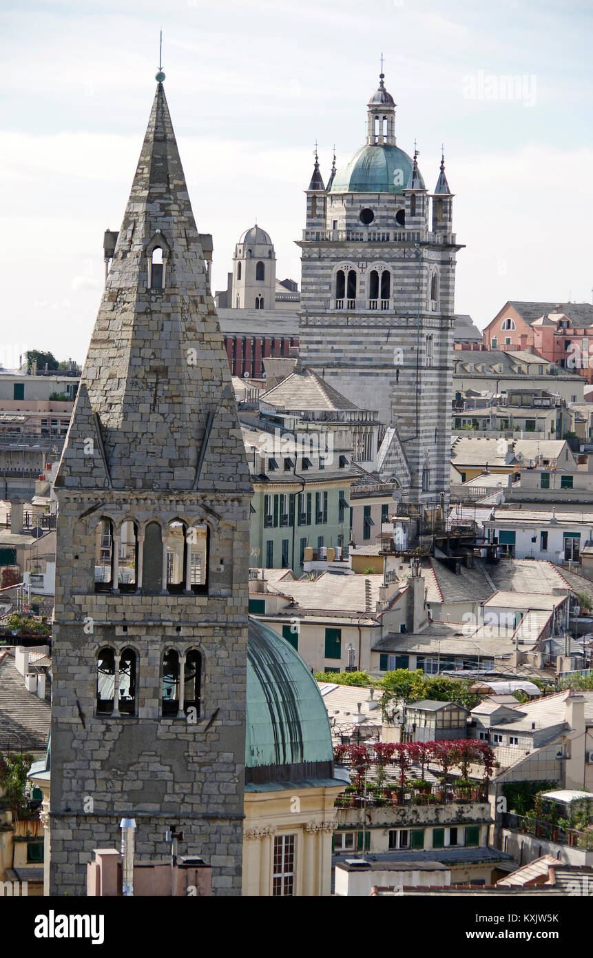 Medieval core of genoa hi-res stock photography and images - Alamy