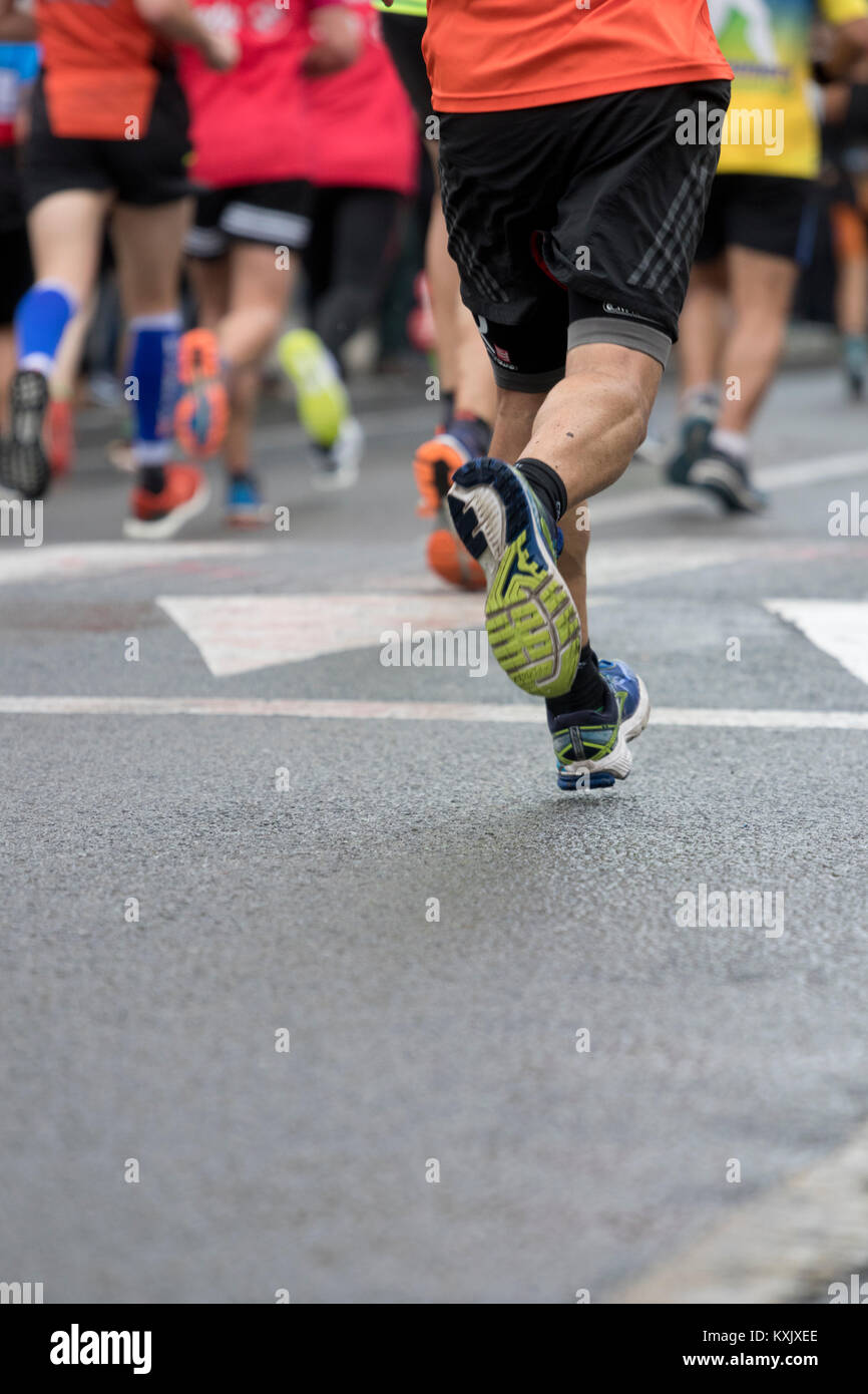 Runner from behind hi-res stock photography and images - Alamy