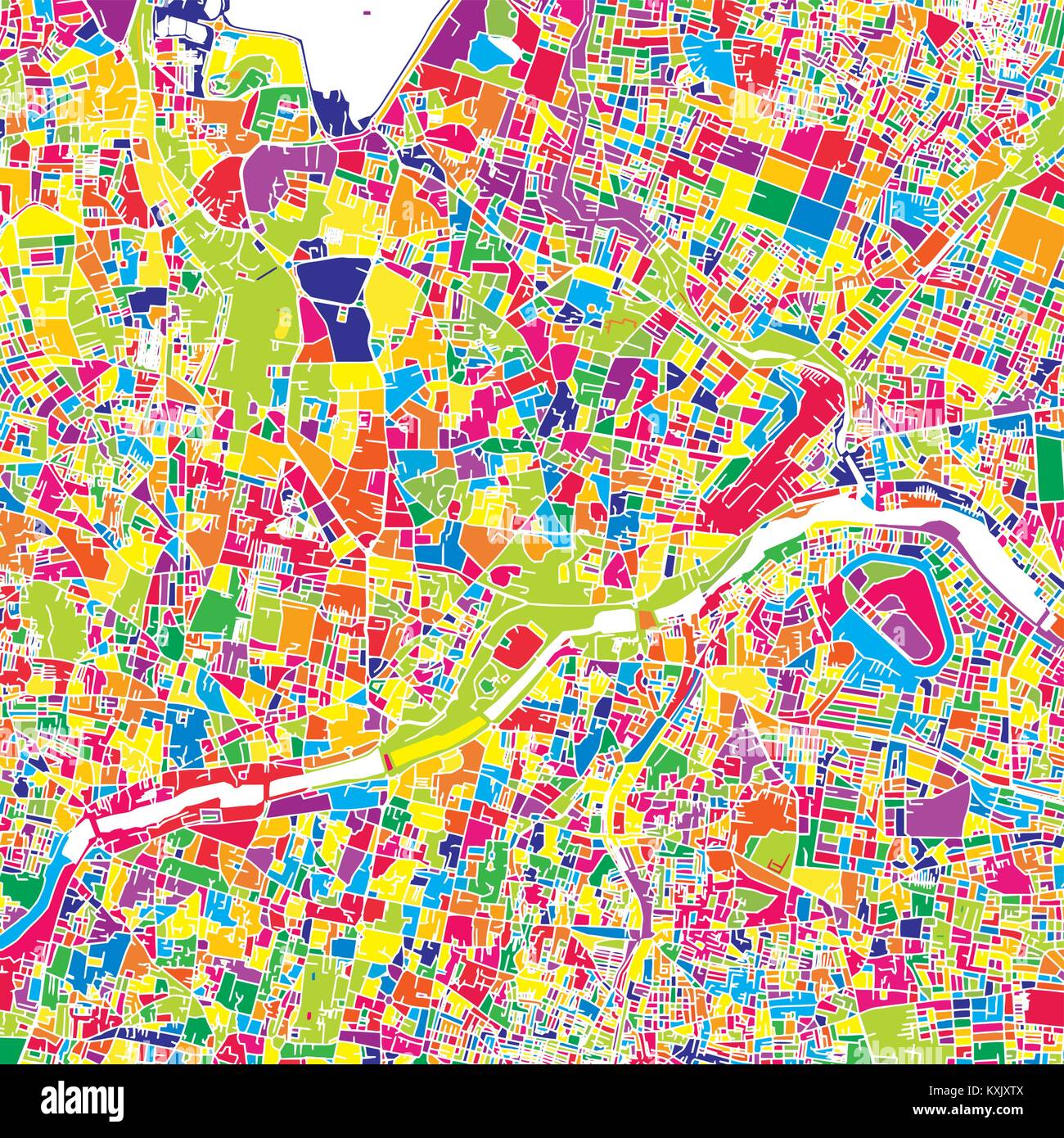 Hyderabad india map hi-res stock photography and images - Alamy