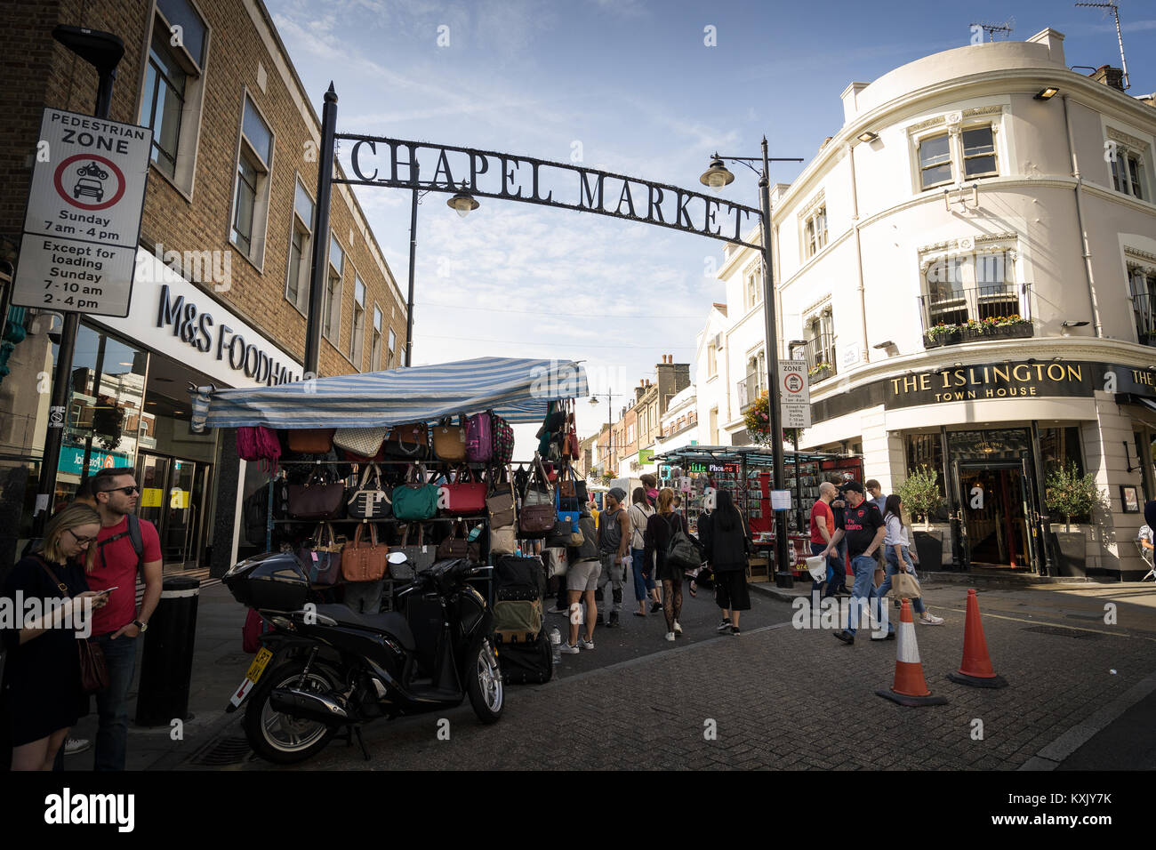 Chapel street market food hi-res stock photography and images - Alamy