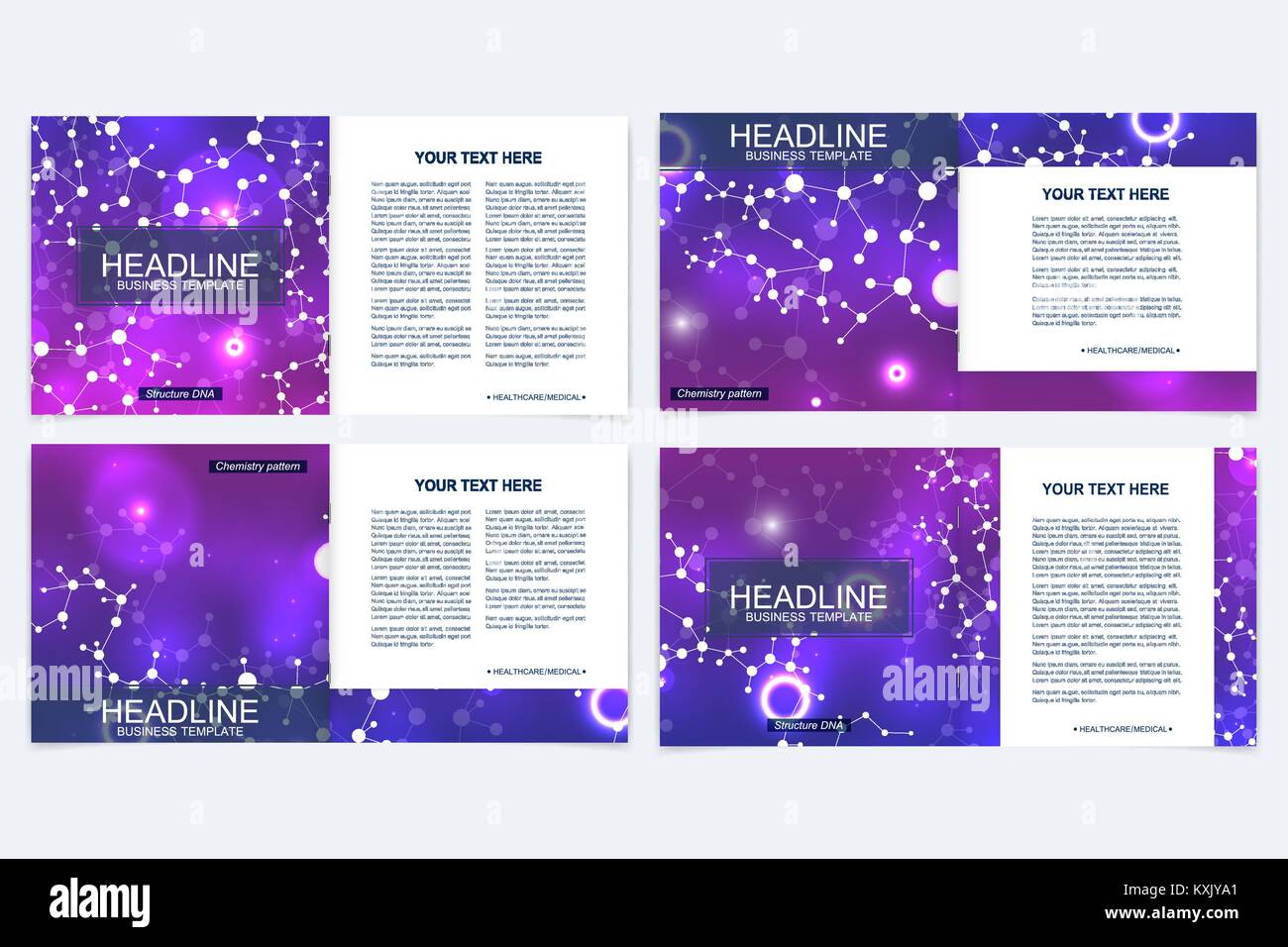 Templates for square brochure. Leaflet cover presentation. Business ...
