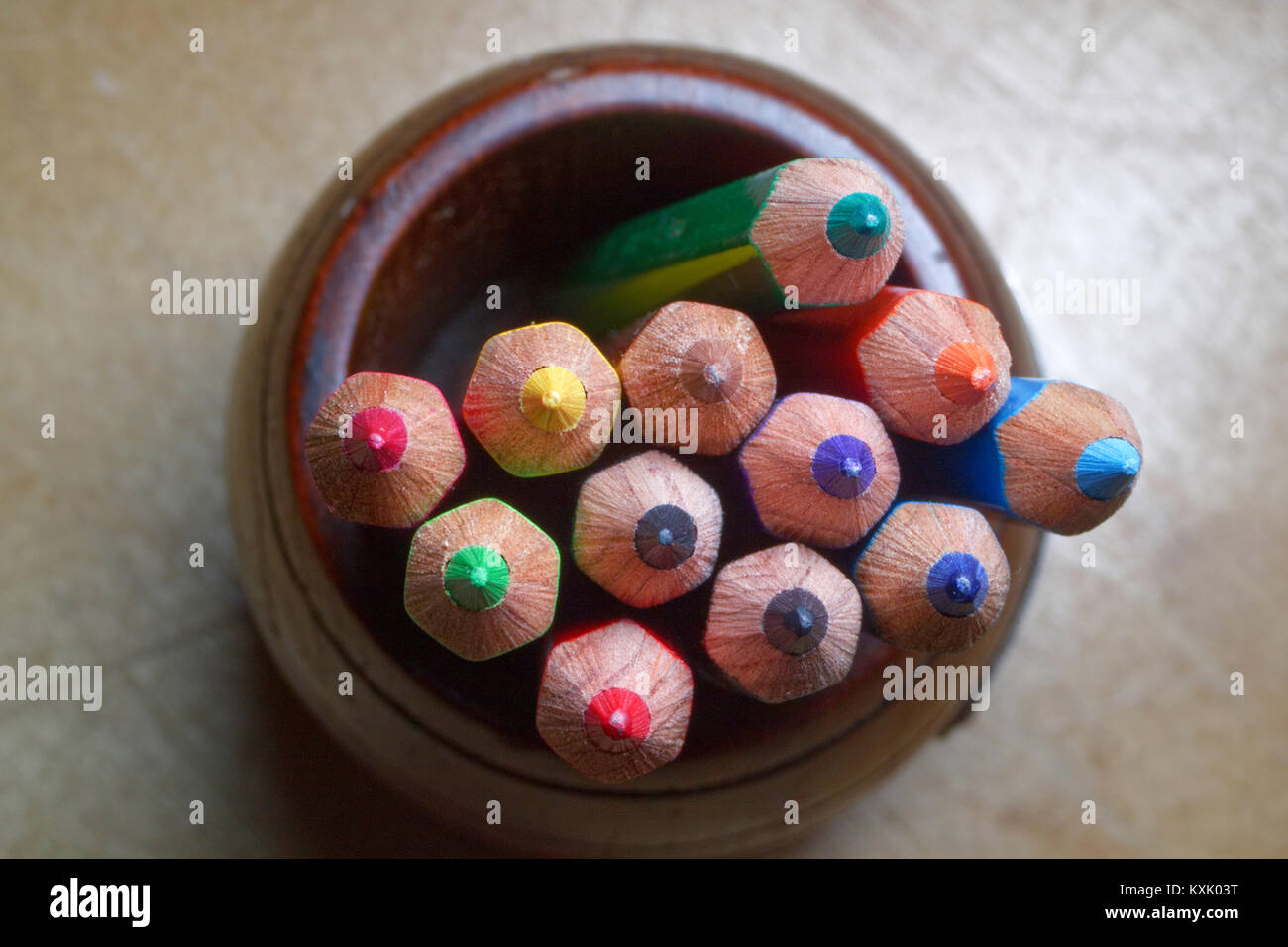 Pencil pot hi-res stock photography and images - Alamy