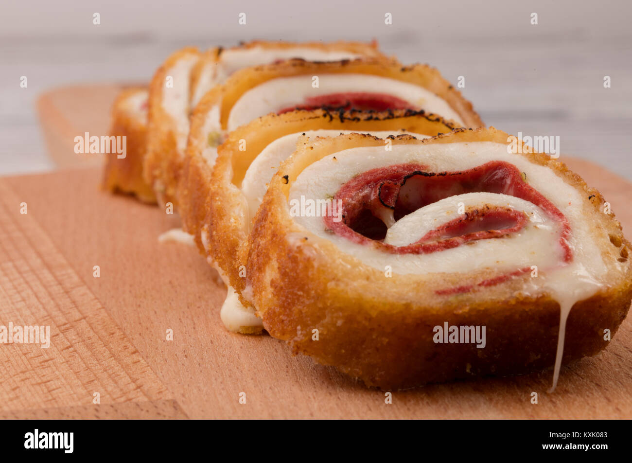 Cordon bleu on white hi-res stock photography and images - Alamy