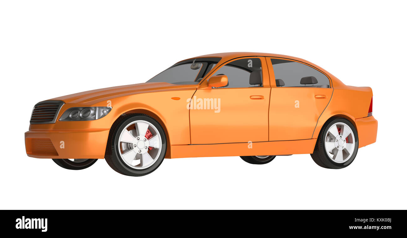 Generic brandless sports car Stock Photo - Alamy
